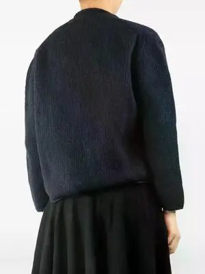 BOBOUTIC V-neck Chunky Knit Sweater