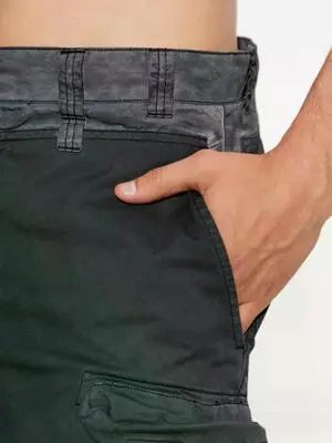 DIESEL® Paneled Cargo Pants - Grey
