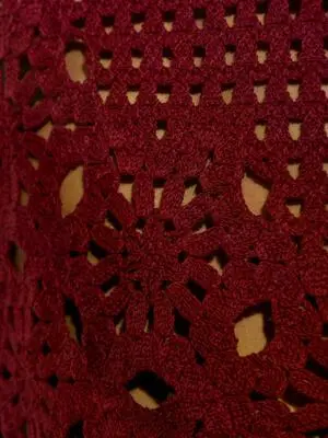 FRAME Crochet Knit Tank Top
