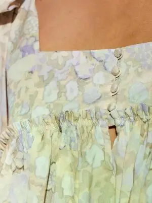 Chloé Sleeveless Floral Print Top