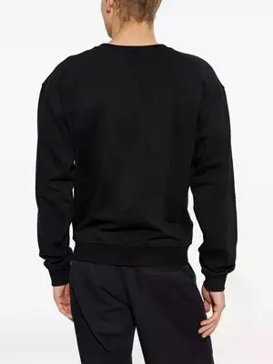 DIESEL® Embroidered Logo Crew Neck Sweater