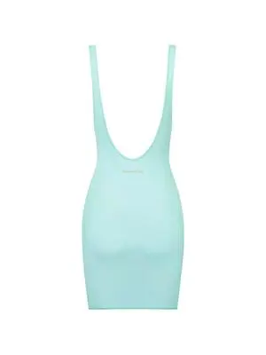 MAISON CLOSE Double Sens Sheer Mini Dress