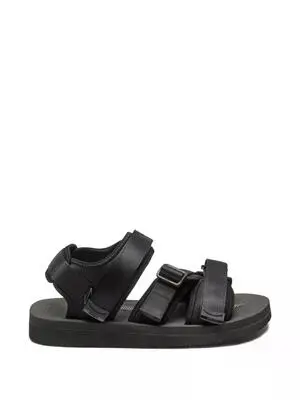Suicoke Kisee Strappy Buckle Sandals - Black