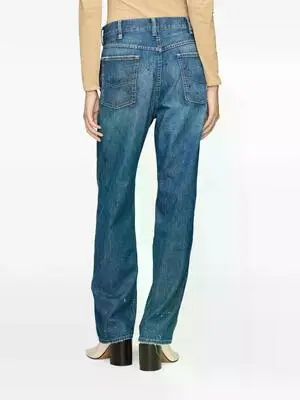 MAISON MARGIELA Paint-splatter Straight-leg Jeans