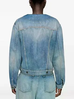 MAISON MARGIELA Foldable Collar Denim Jacket