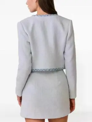 LoveShackFancy Azula Bouclé Jacket