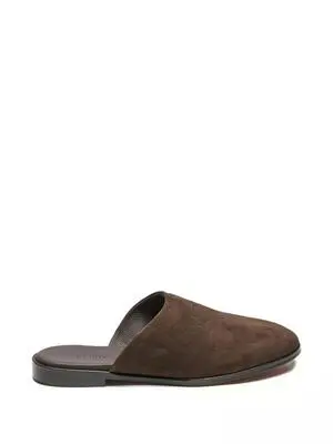 Suicoke Leather Mules - Brown