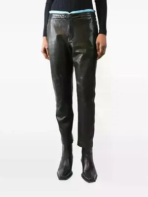 Rag & Bone Side-stripe Leather Trousers