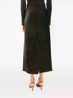 Alaïa Fleece Midi Skirt