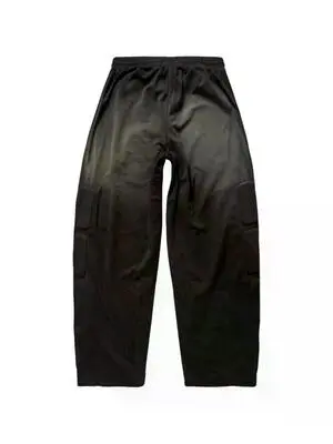 SATOSHI NAKAMOTO Moto Track Pants - Black