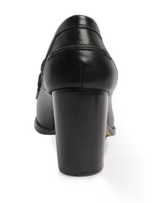 A.p.c. Leather High-heeled Loafers