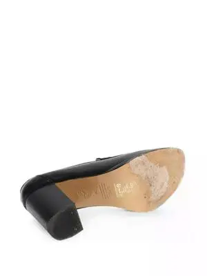 A.p.c. Leather High-heeled Loafers