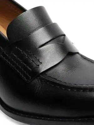 A.p.c. Leather High-heeled Loafers
