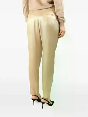 Brunello Cucinelli Silk Trousers