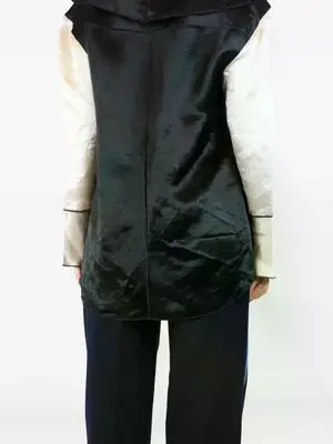Yuzefi Contrast-trim Buttoned Shirt