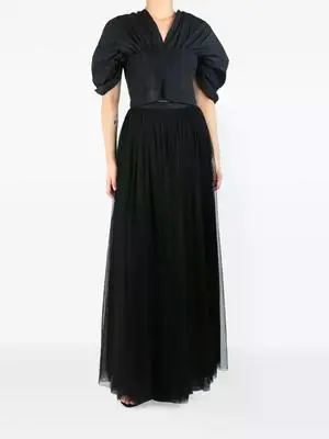 NEEDLE & THREAD Tulle Maxi Skirt