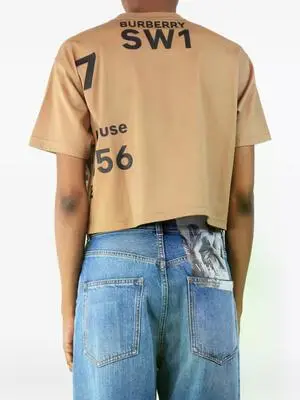 Burberry Horseferry Cropped T-shirt