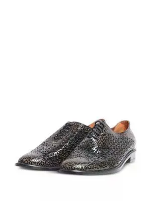 Clergerie Laser-cut Leather Shoes