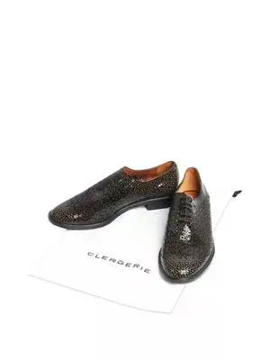 Clergerie Laser-cut Leather Shoes