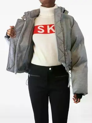 SHOREDITCH SKI CLUB Hallie Mae Cropped Puffer Jacket