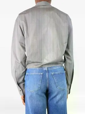 Our Legacy Check Tie-front Shirt