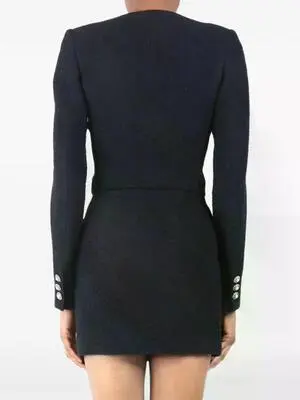 Alessandra Rich Bouclé Jacket And Skirt Set