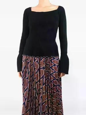 3.1 Phillip Lim Ribbed Beaded-trim Top