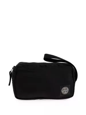 Stone Island Logo-patch Wristlet Tote Bag