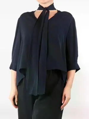 Nanette Lepore High-low Silk Blouse