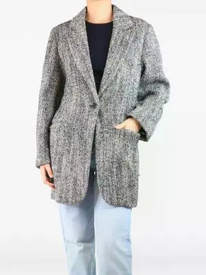 ISABEL MARANT VINTAGE Herringbone Pattern Coat