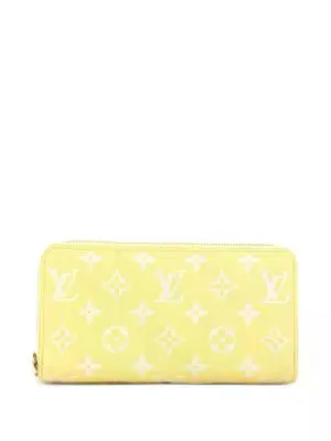 LOUIS VUITTON Zippy Wallet Spring In The City Monogram Empreinte Leather Small Wallets