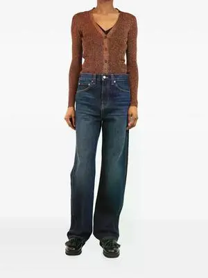 Khaite Bonnie Straight-leg Jeans - Blue