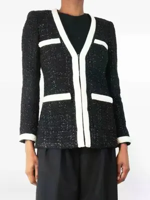 Veronica Beard Front-pocket Jacket - Black