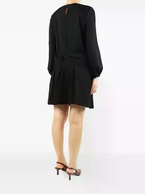 ISABEL MARANT VINTAGE Pleated Long-sleeve Dress