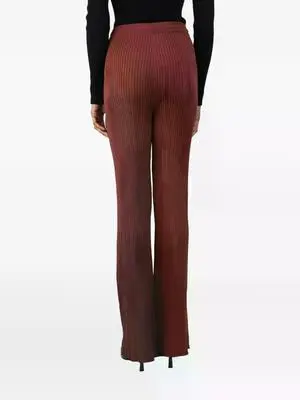 Nanushka Ribbed Knit Drawstring Trousers