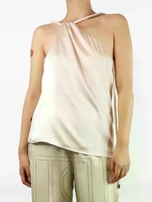 ET OCHS One-shoulder Neck-tie Top