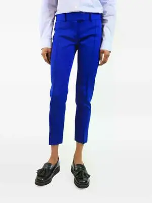 Celine Tapered Wool Trousers - Blue