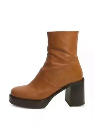 SIMONMILLER Platform Block-heel Ankle Boots