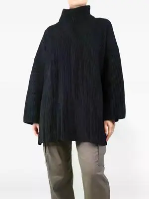 JOSEPH Oversized Ribbed Roll-neck Sweater
