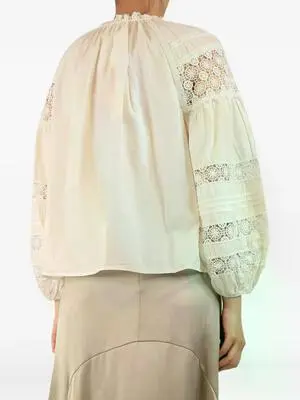 Ulla Johnson Crochet Detail Blouse