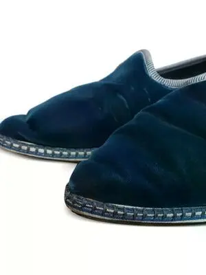 Prada Velvet Slippers