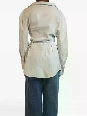 Jacquemus Striped Wrap Shirt