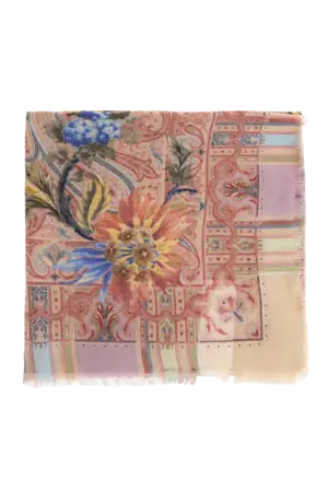 Etro Scarf With Print - Multicolour