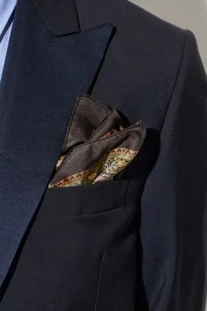 Etro Silk Pocket Square