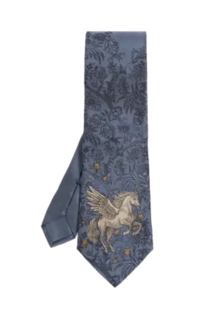 Etro Silk Tie - Blue