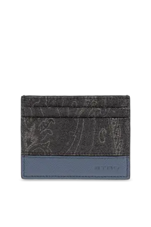 Etro Card Case - Grey