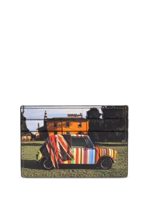 Paul Smith Leather Card Holder - Multicolour