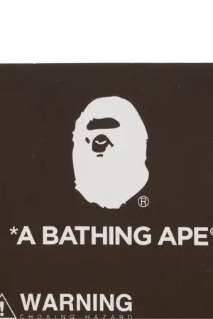 A BATHING APE Keychain With A Monkey Motif