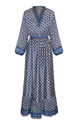ANDRES OTALORA Tan Bella Printed Maxi Dress - Print