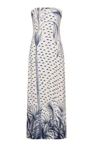 ANDRES OTALORA Solamente Printed Maxi Dress